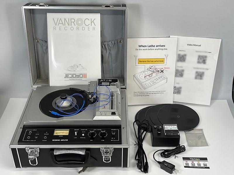 Serviced ATOM A-101 7-Inch Vinyl Record Cutting Lathe - Fully | Reverb