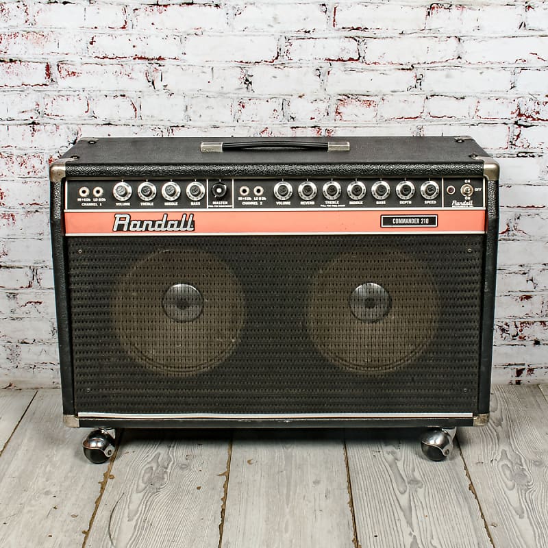 Randall - Commander 210 - 1970s Solid-State 2x10" Guitar | Reverb