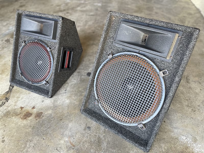 Cerwin Vega SM-12B & SM-15B Wedge Monitors | Reverb