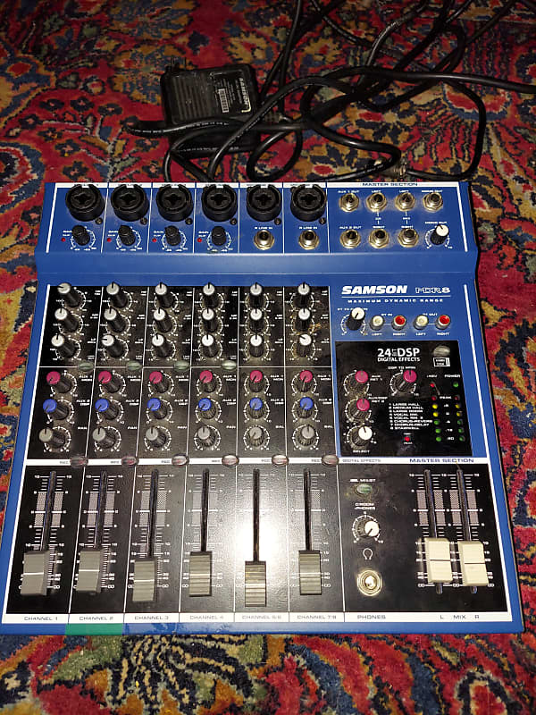 Samson MDR8 Mixer | Reverb