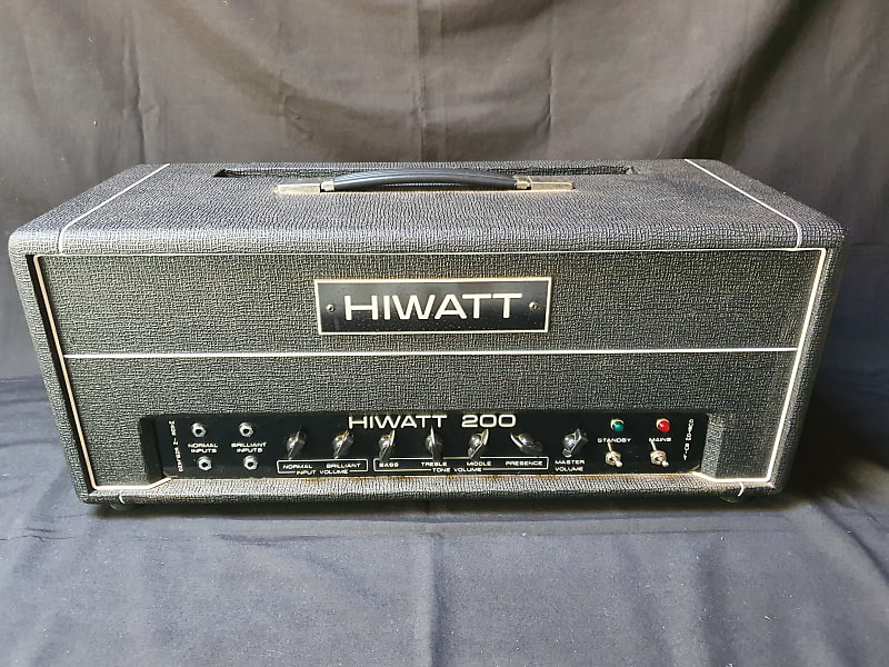 Hiwatt DR201 200w (Custom / Hand-Wired in England) | Reverb
