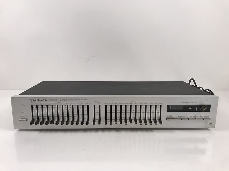 Vintage Realistic 12 Band Stereo Frequency Equalizer Expander | Reverb