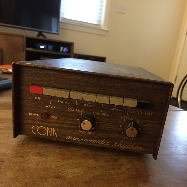 Vintage Conn Min-O-Matic Analog Drum Machine | Reverb