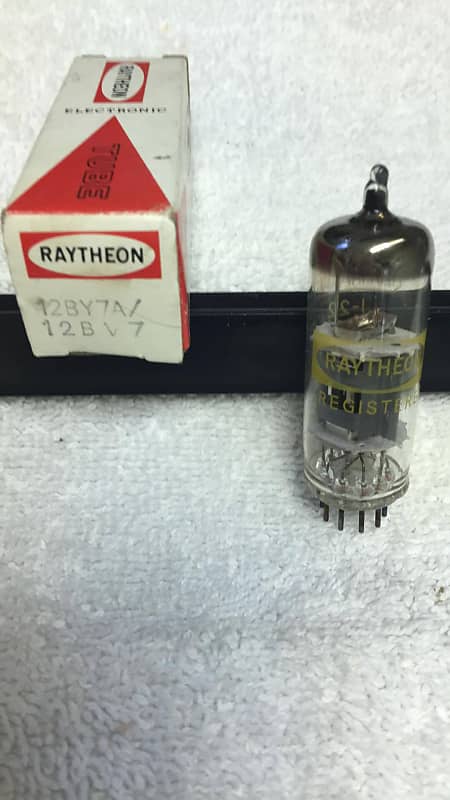 12BY7A 12BV7 Raytheon vacuum tube NOS NIB | Reverb UK