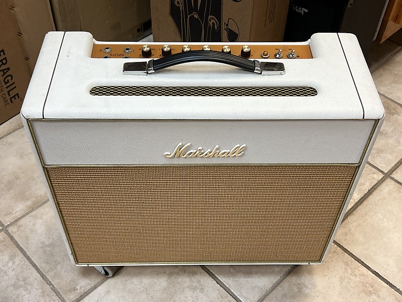 Handwired 50 watt tube 1x12 Combo Amp White Tolex Matchless | Reverb