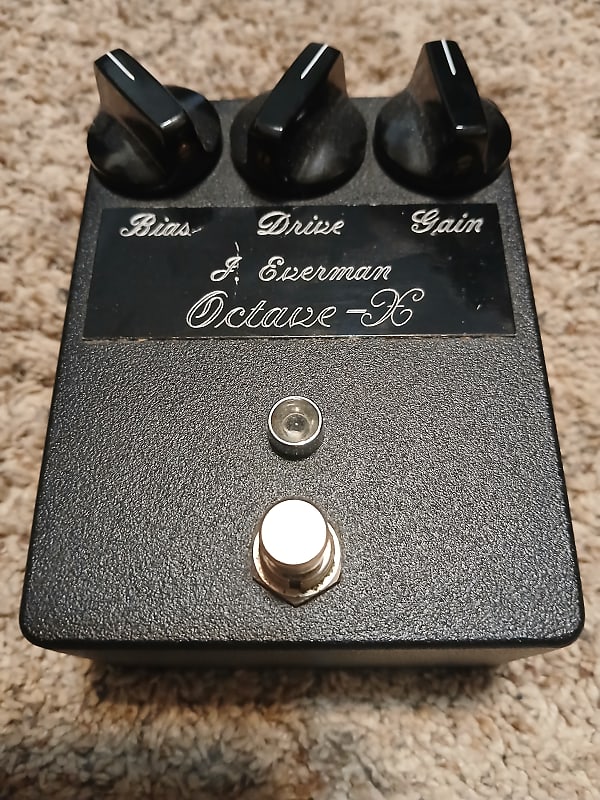 J. Everman Octave - X 2003 Black (Octavia) | Reverb