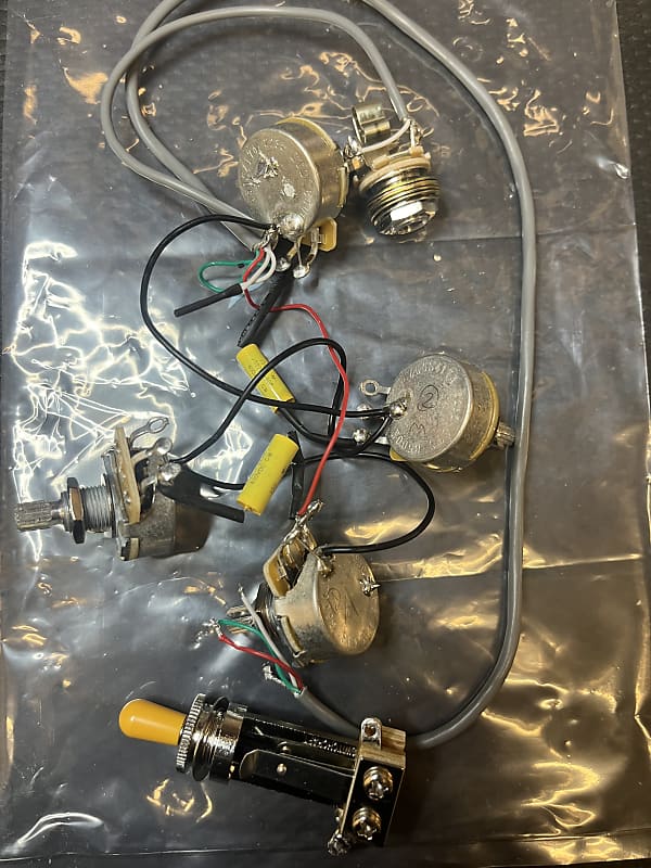 Epiphone Inspired by Gibson 59 Les Paul Wiring Harness CTS | Reverb