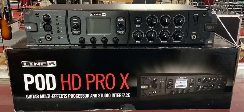 Used Line 6 POD HD Pro X Guitar Effects Rack Processor | Reverb