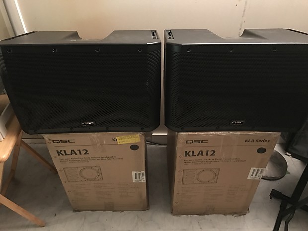 QSC KLA12 Line Array Pair 12' 2-way 1000 Watts | Reverb