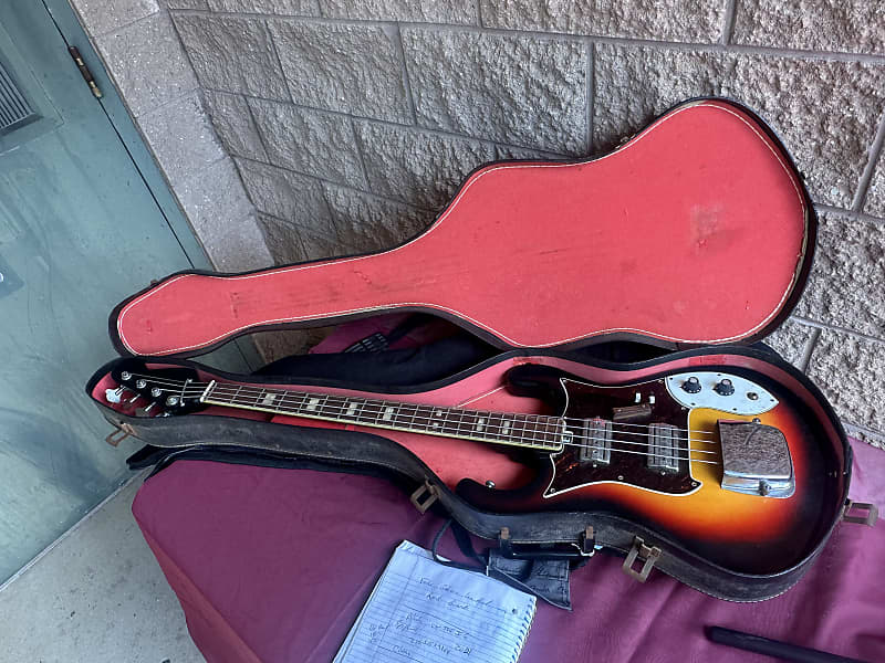 Teisco Bass 1960’s -1970’s - Burst | Reverb