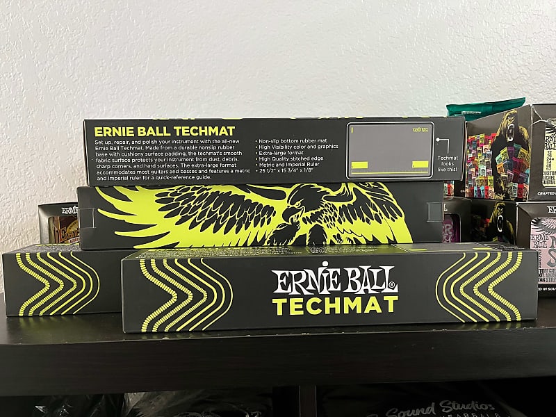 Ernie Ball Techmat Instrument Maintenance Mat | Reverb