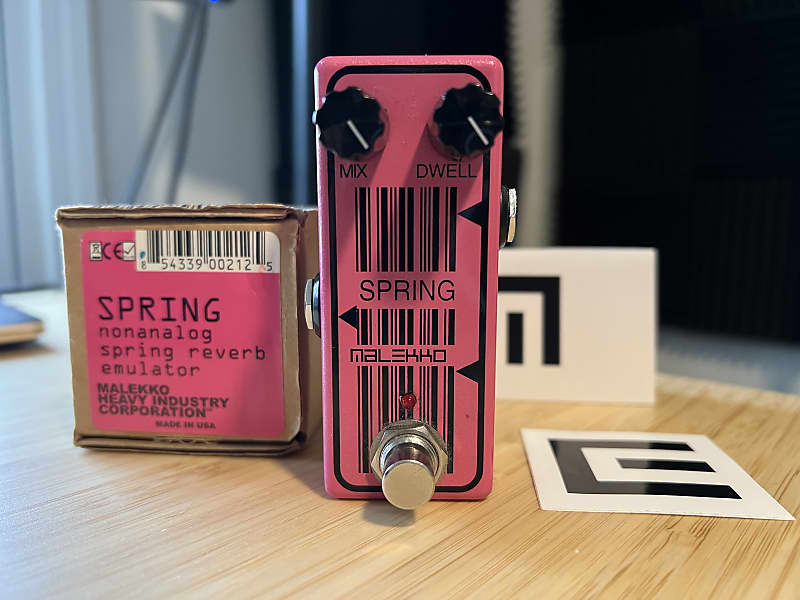 Malekko Spring Reverb Emulator 2012 - Pink | Reverb