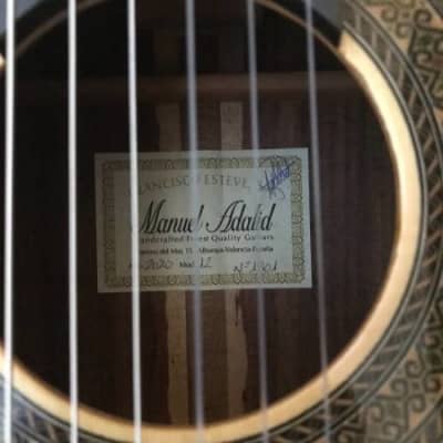 2020 Esteve Model 12 Manuel Adalid Classical Guitar | Reverb