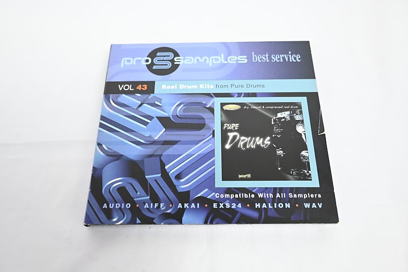 Pro Samples Vol.43 Real Drum Kits (Sampling CD) | Reverb