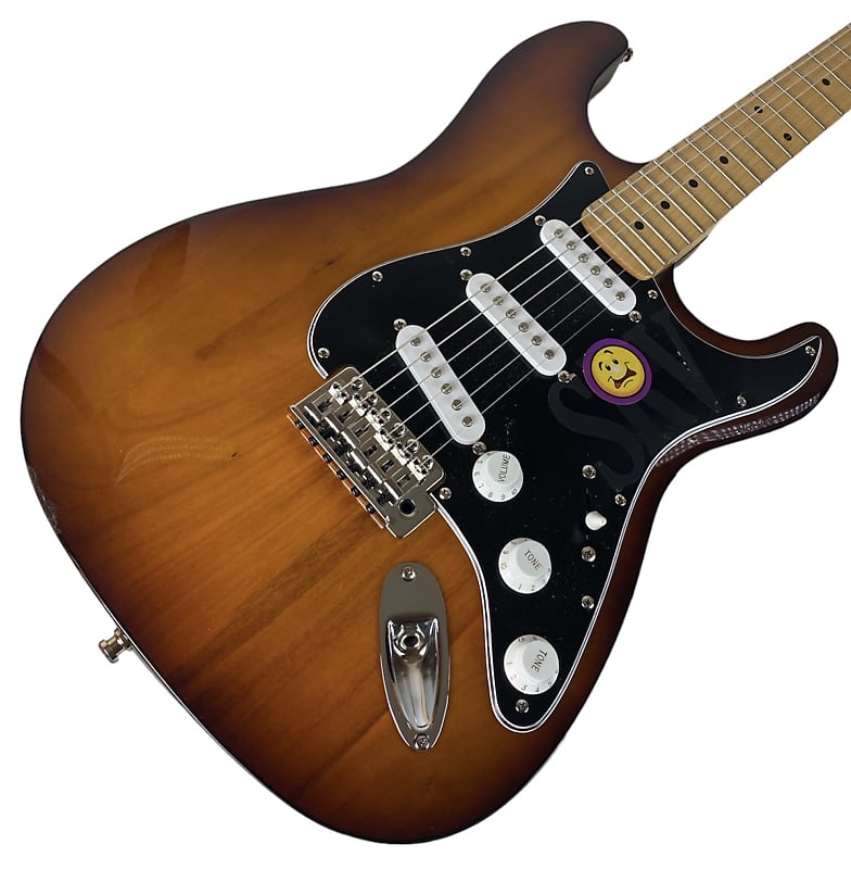 Unbranded Parts caster / frankencaster Sunburst electric | Reverb
