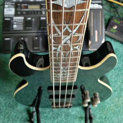 Schecter Devil Tribal Bass Guitar | Reverb
