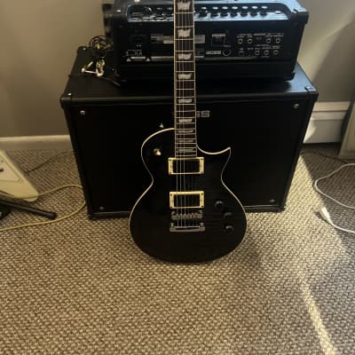 ESP LTD Eclipse - See thru black (CUSTOM) | Reverb