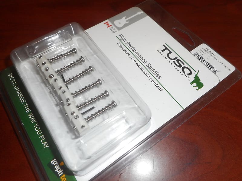 Graph Tech PQ-8166-00 "IOS" Saddles For Tele - TUSQ | Reverb