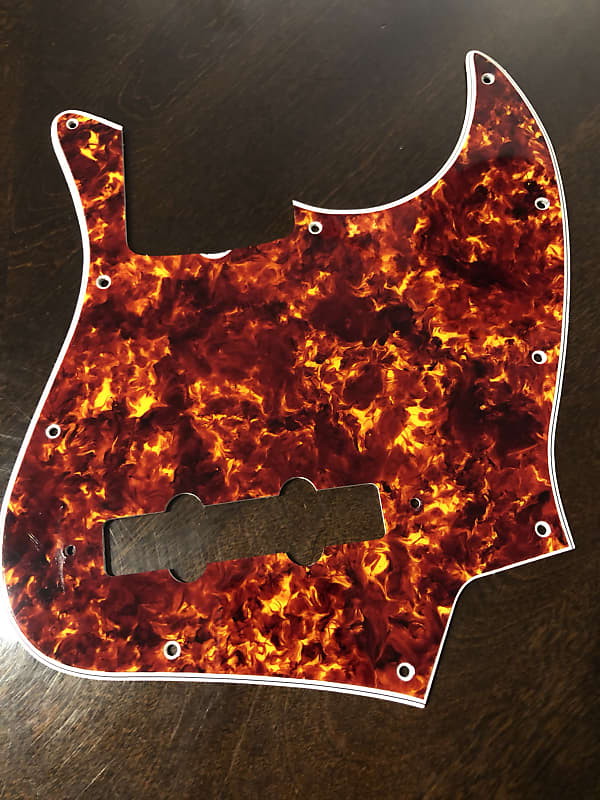 Spitfire Vintage Tortoiseshell Jazz Bass Pickguard | Reverb