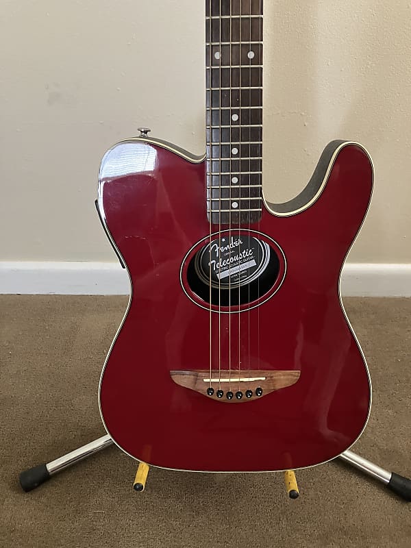 Fender Standard Telecoustic 2009 - 2015 - Black | Reverb