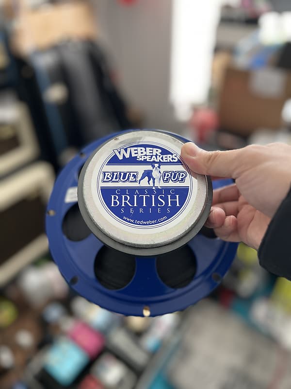 Weber - Blue Pup - 8”, 16 ohms, 15w | Reverb