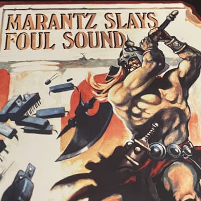 Marantz Audio Advertising Sign | Reverb