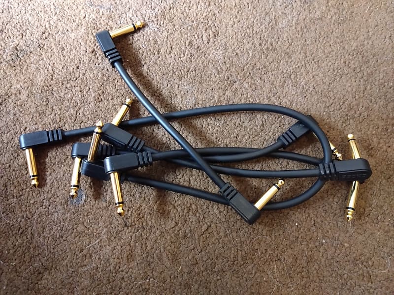 Boss Patch Leads 2018 Black | Reverb