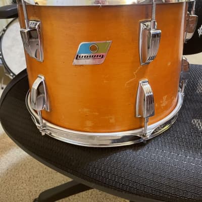 Pearl 9x13" Fiberglass Rack Tom Drum Purple Pearl Vintage | Reverb