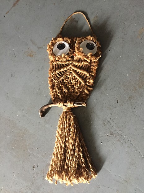 Wilco Loft Shop - Macrame Owl (stunt double) from Wilco's | Reverb