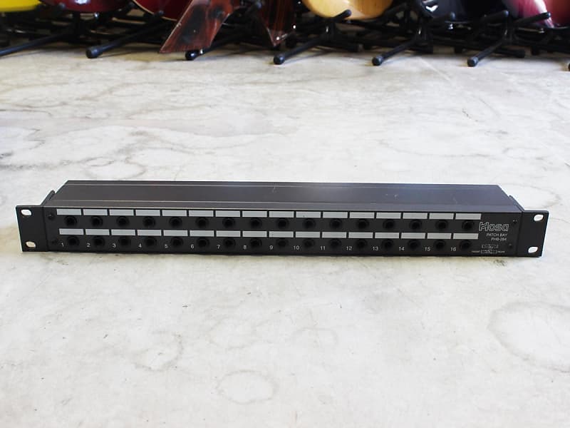 Hosa PHB-284 Patch Bay 16 Channel | Reverb Hosa PHB-284 Patch Bay 16 Channel | Reverb