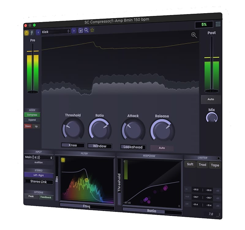 Stagecraft Software Compressor/Expander Plug-In (Download) | Reverb