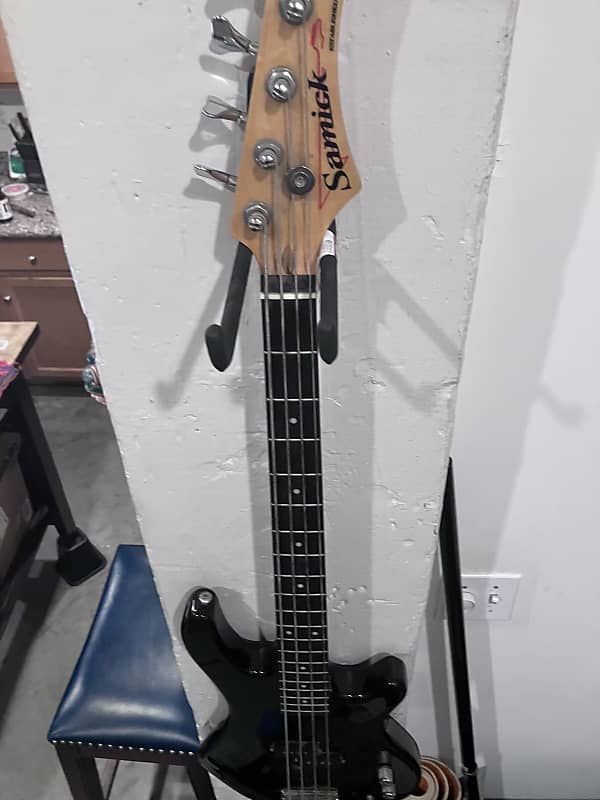 Samick FB15S / TBK 1990 - Black stain glossy | Reverb