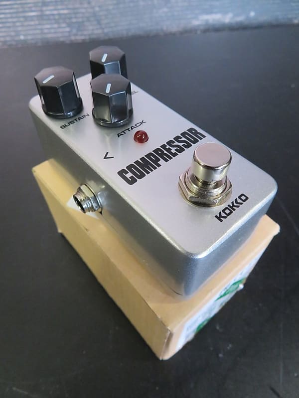 Kokko Mini Compressor Pedal Compressor Guitar Effects Pedal | Reverb