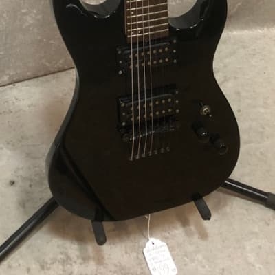 Washburn X-Series Pro 7 seven string guitar in gloss black | Reverb