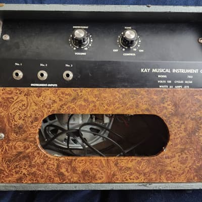 Vintage 1964 Kay Model 703 Tube Amp - Guitar | Reverb