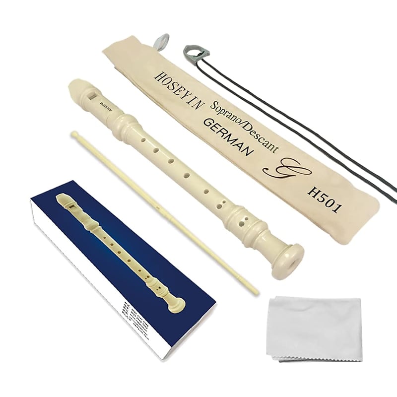 Soprano Recorder Baroque Style German Style C Key 8 Holes | Reverb