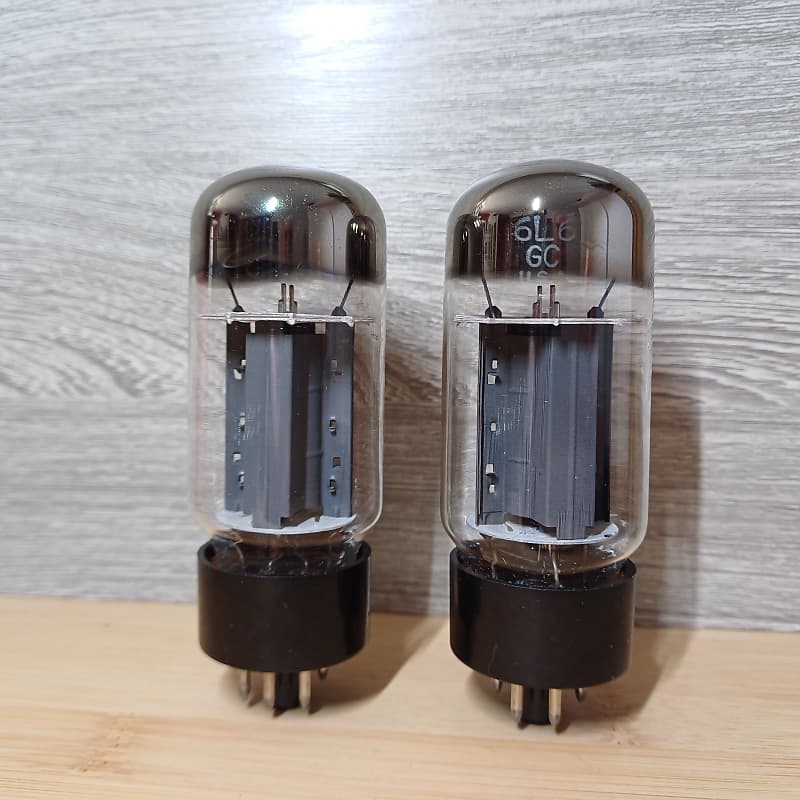 Very rare SYLVANIA 6L6GC 6L6-GC 6l6 gc matched pair very | Reverb UK