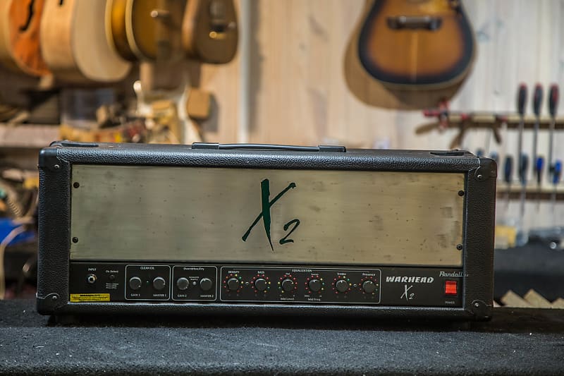 Randall Warhead X2 Black Dimebag Darrell | Reverb