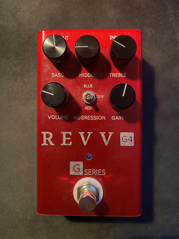 REVV G4 Distortion 2018 - 2021 - Red | Reverb