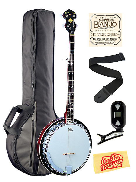 Oscar Schmidt OB5 5-String Banjo w/ Gig Bag | Reverb