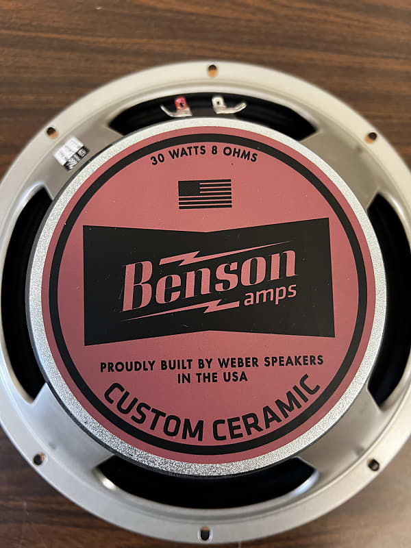 Weber Benson Amps Custom Ceramic 2024 | Reverb