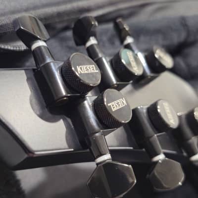 Kiesel AJ6E Andy James Crescent Signature 2021 Burled Maple | Reverb