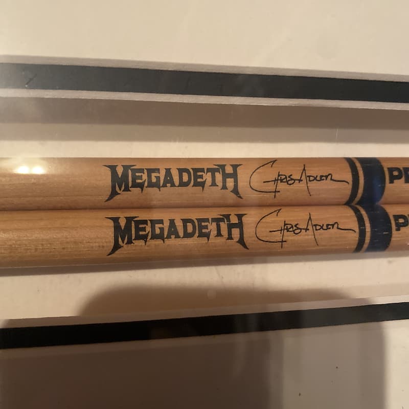 Rare! Chris Adler~ Megadeth/Lamb of God drummer | Reverb