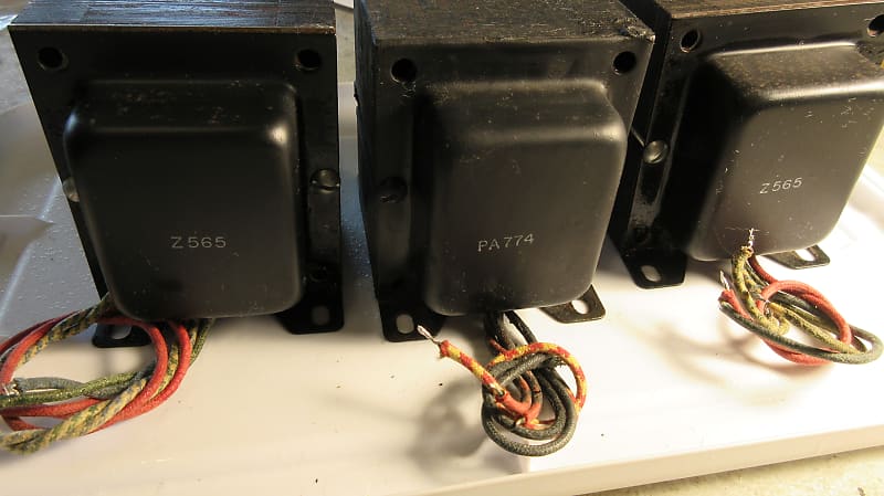 Dynaco Tube Amp PA774 power + Z565 output transformer set | Reverb