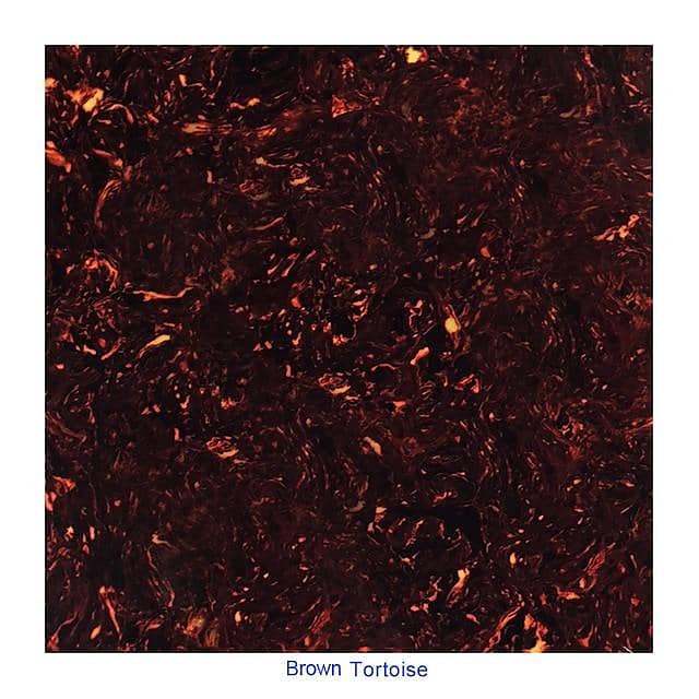 Custom Pickguard Material - Free Shipping - Brown Tortoise | Reverb