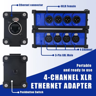 Ethercon Cable Multi Extender for Stage Lighting and | Reverb