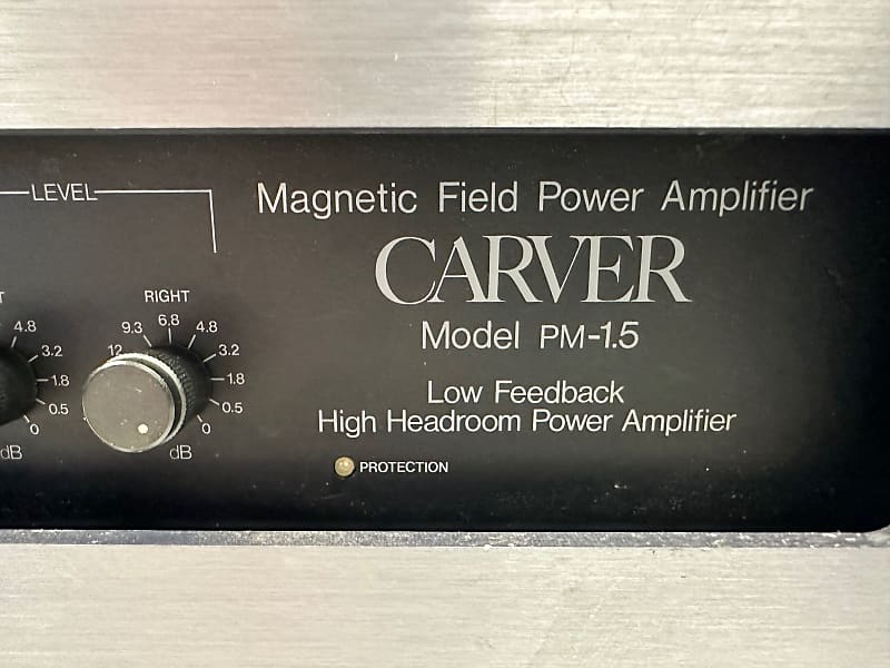 Carver Model PM-1.5 Power Amp | Reverb