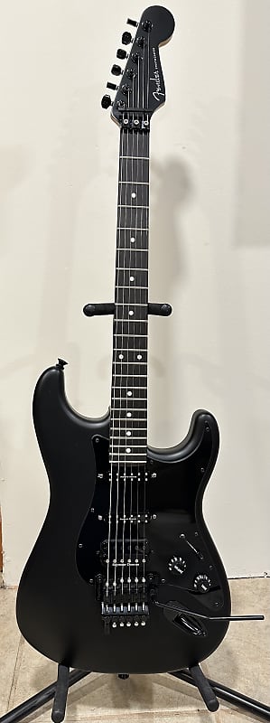 Customized Super Strat Stratocaster Guitar Satin Black | Reverb