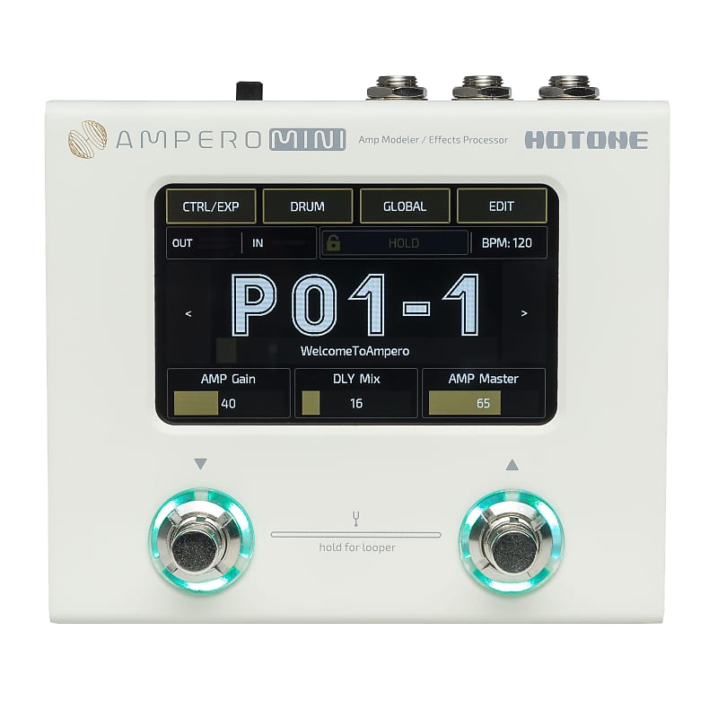 Hotone Ampero Mini Vanilla - Modeler | Reverb