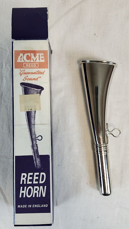 Acme Vintage Reed Horn, Made in U.K., Small Harking / Hunting | Reverb